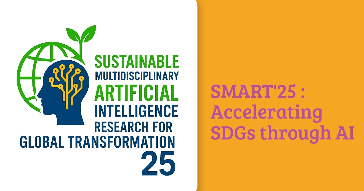 SMART-25 AI Conference | Sustainable Tech & SDGs | Nov 21-22, 2025